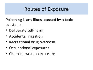 Approach to Chemical Poisoning - Dr Semelamela.pptx