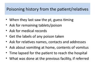 Approach to Chemical Poisoning - Dr Semelamela.pptx