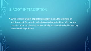 CHEMICAL POTENTIAL AND ION UPTAKE MECHANISM .pptx