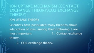 CHEMICAL POTENTIAL AND ION UPTAKE MECHANISM .pptx