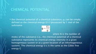 CHEMICAL POTENTIAL AND ION UPTAKE MECHANISM .pptx