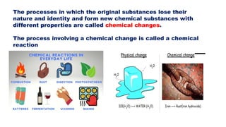 CHEMICAL PPT. reactions and equation with class 10 | PPTX