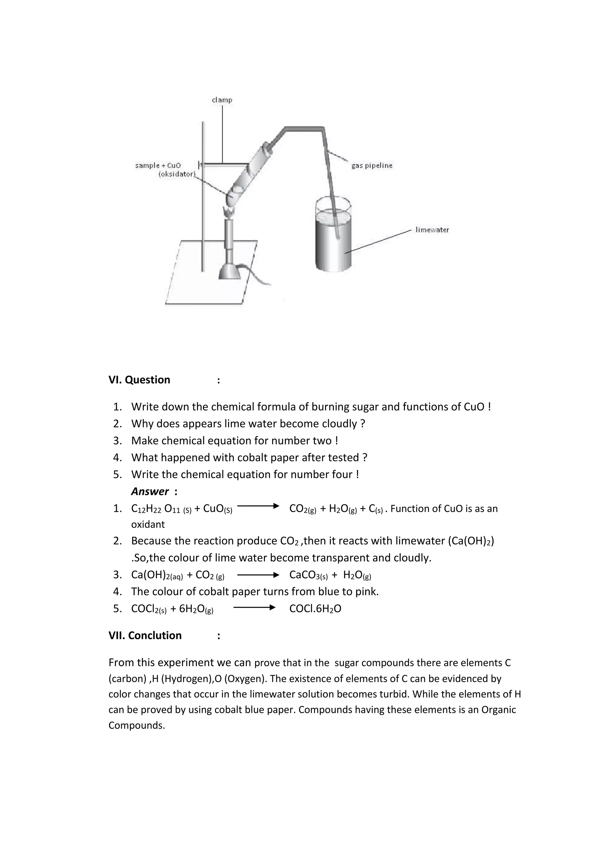 praktikum hukum lavoisier | DOCX
