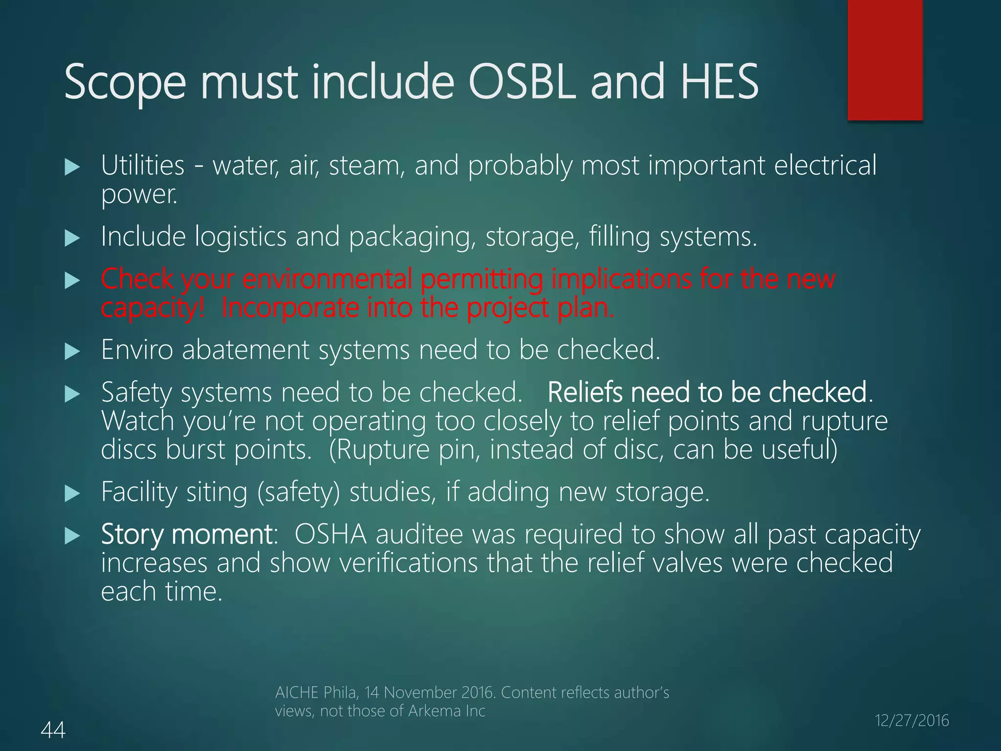 Chemical process debottlenecking | PPTX