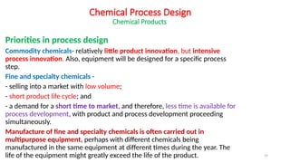 Comprehensive Curriculum on Chemical Process Design and Plant Layout | PPTX