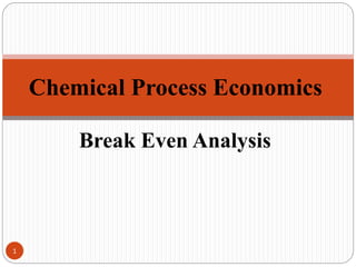 Chemical process economics | PDF