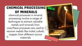 CHEMICAL PROCESSING OF MINERALS PowerPoint | PDF