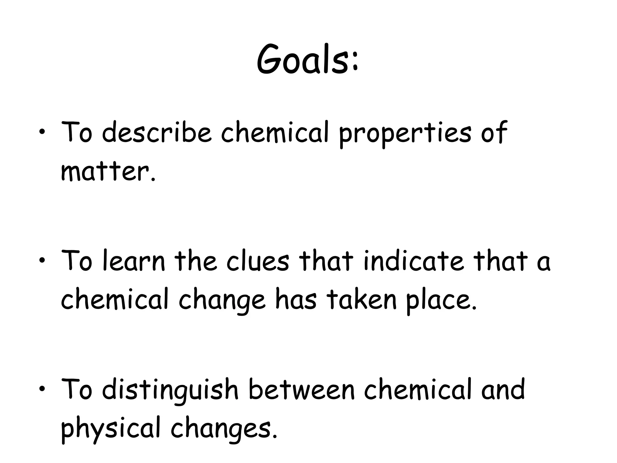 Chemical properties | PPT