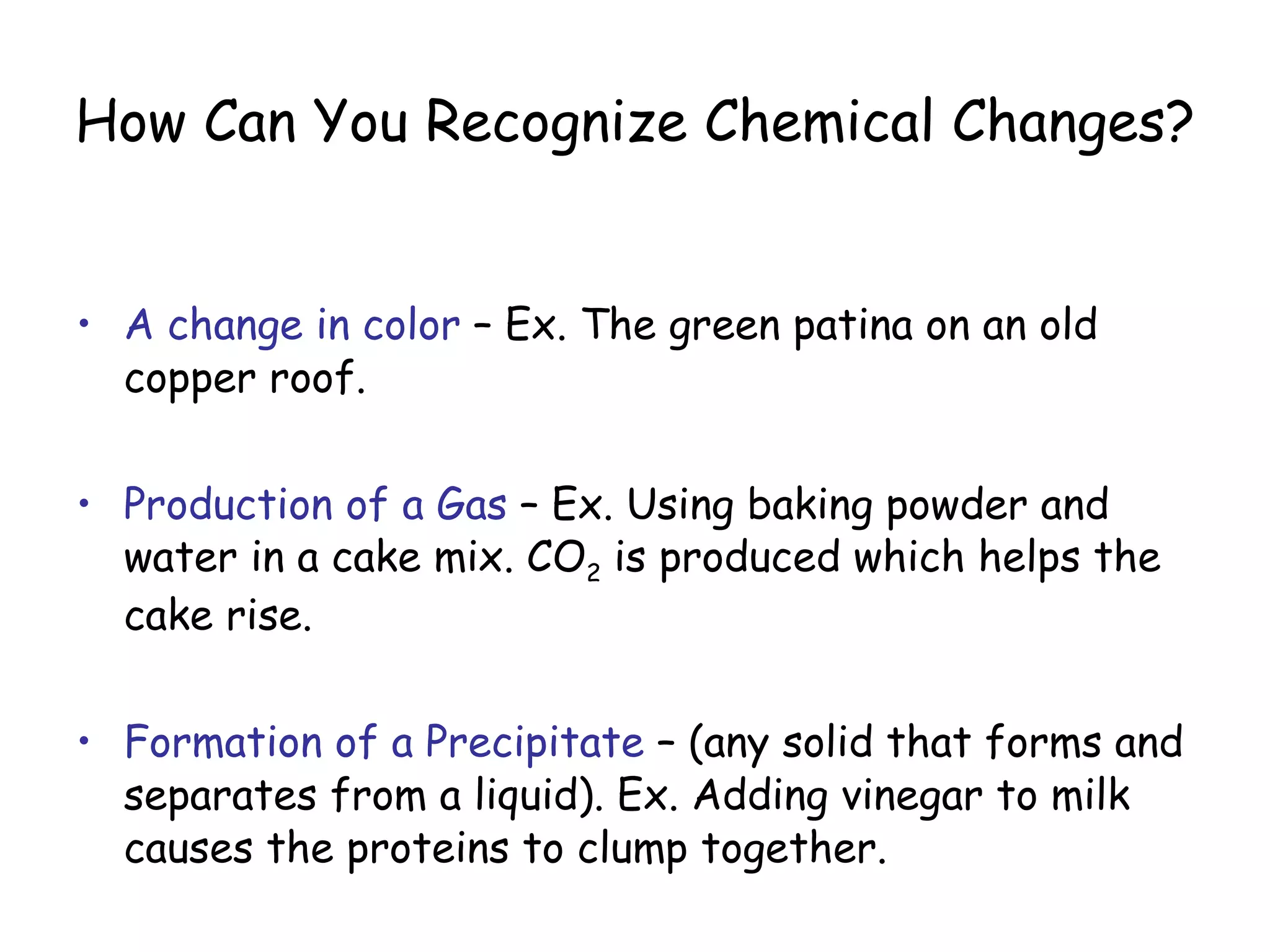 Chemical properties | PPT
