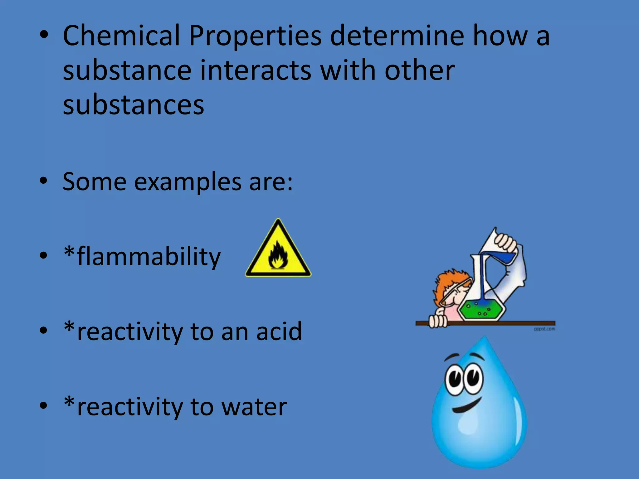 Chemical properties and changes | PPTX | Chemistry | Science