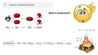 Chemical properties of alcohols | PPTX