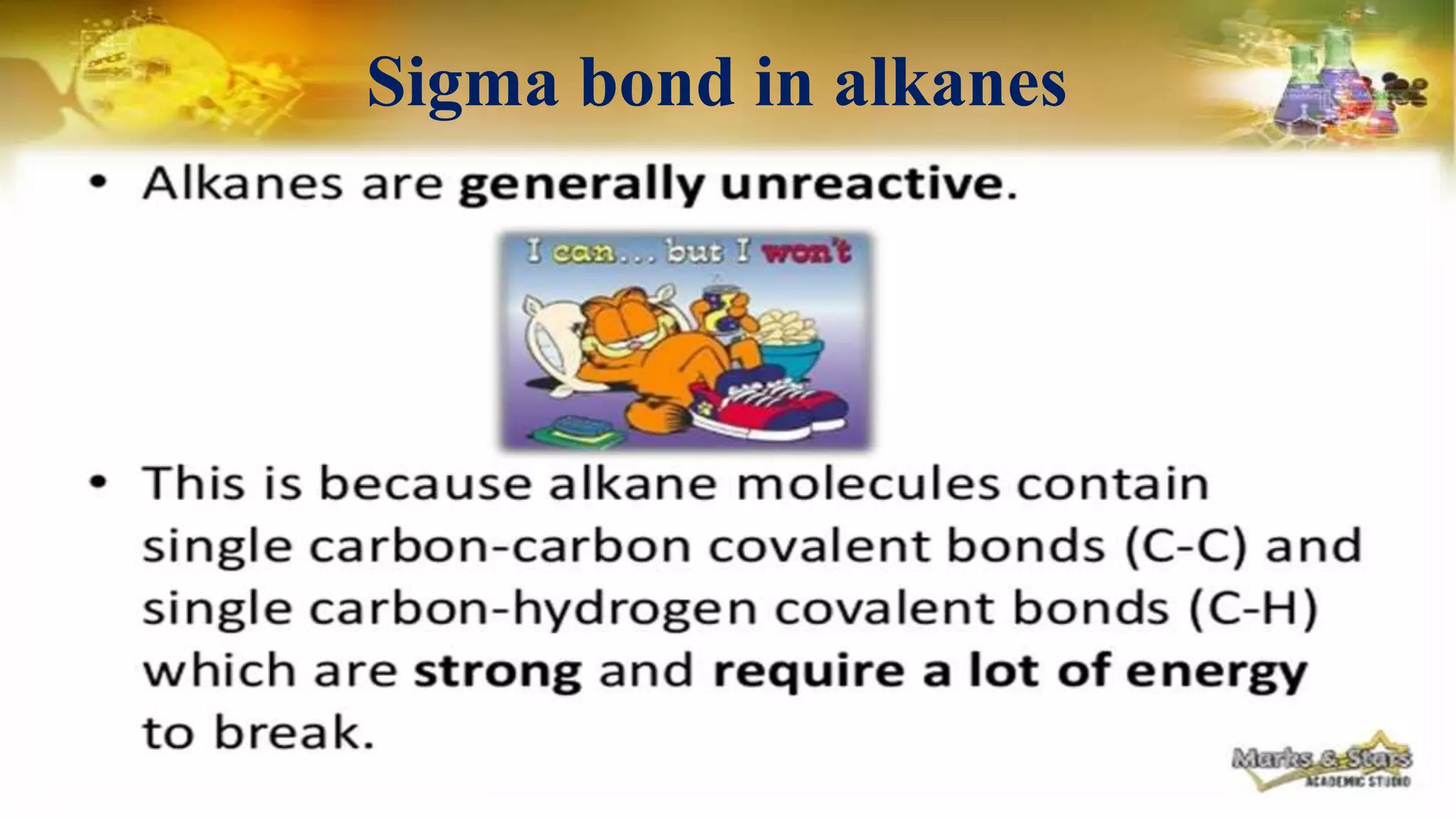 Chemical Properties Of Alkanes Pptx
