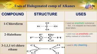 Chemical properties of alkanes | PPTX | Chemistry | Science