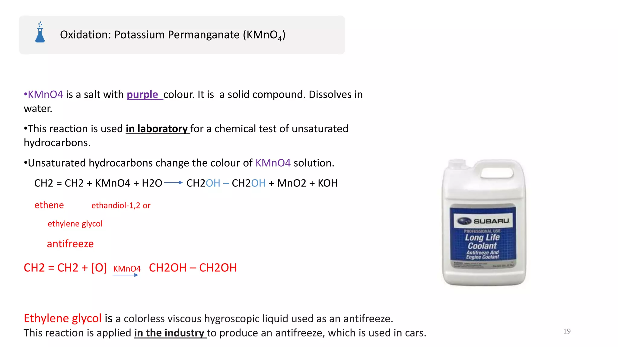 Chemical properties of hydrocarbons | PPTX | Chemistry | Science