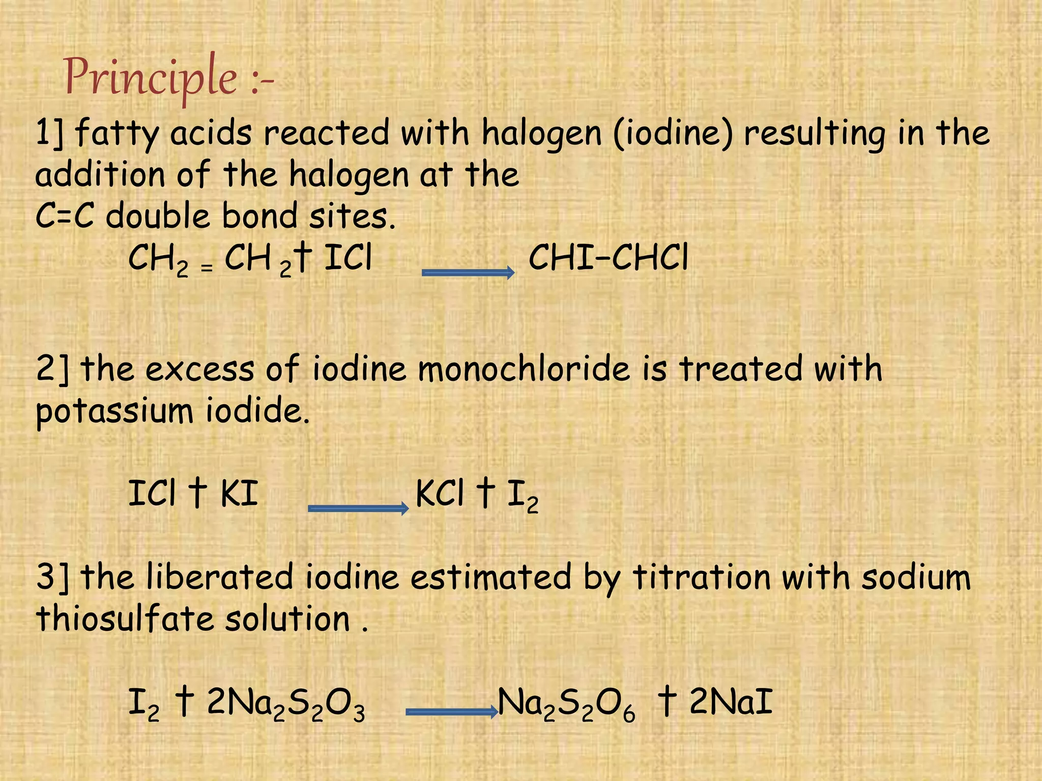 Chemical properties of lipids | PPTX