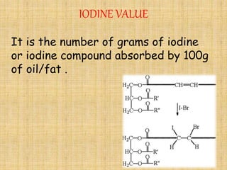 Chemical properties of lipids | PPTX