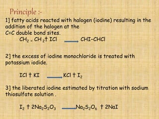 Chemical properties of lipids | PPTX