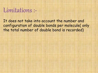 Chemical properties of lipids | PPTX