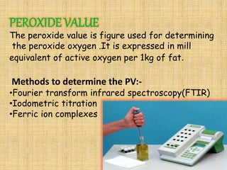 Chemical properties of lipids | PPTX