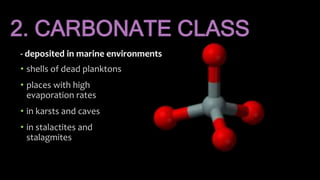 Chemical properties of minerals | PPTX