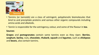 Chemical properties of natural colors, chlorophyll, carotenoids ...