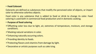 Chemical properties of natural colors, chlorophyll, carotenoids ...