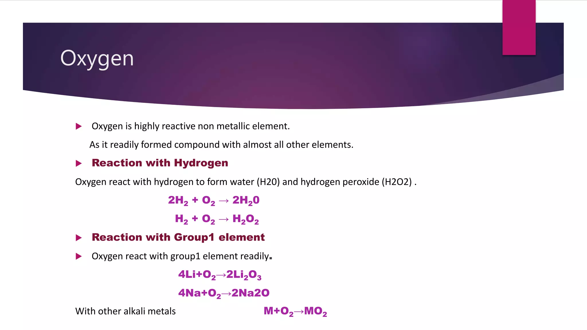 Chemical properties of p block elements . | PPTX