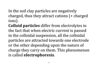 Chemical properties of soils | PDF