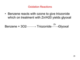 Chemical properties of the benzene...ppt