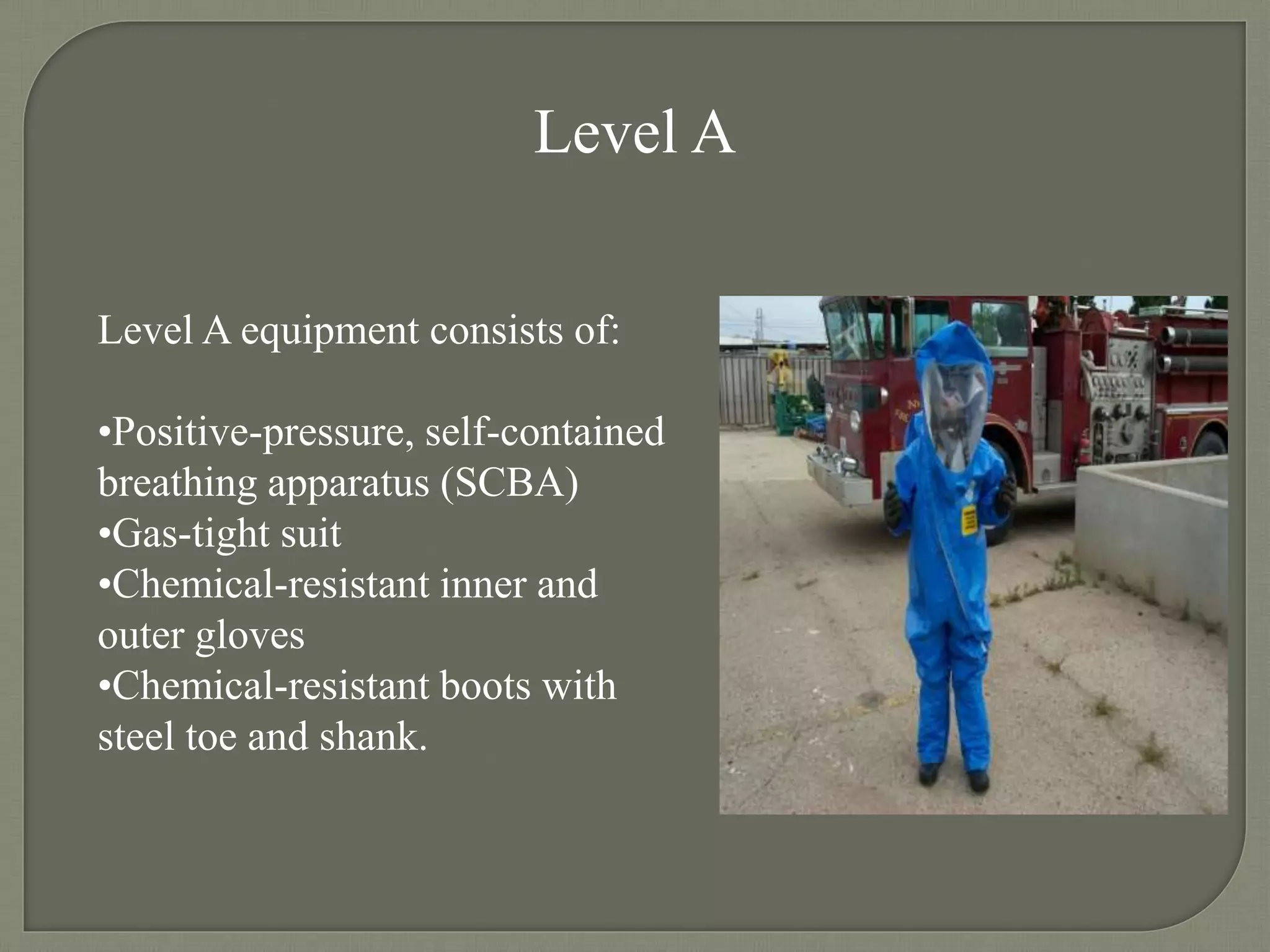 Chemical protective clothing (2) | PPT