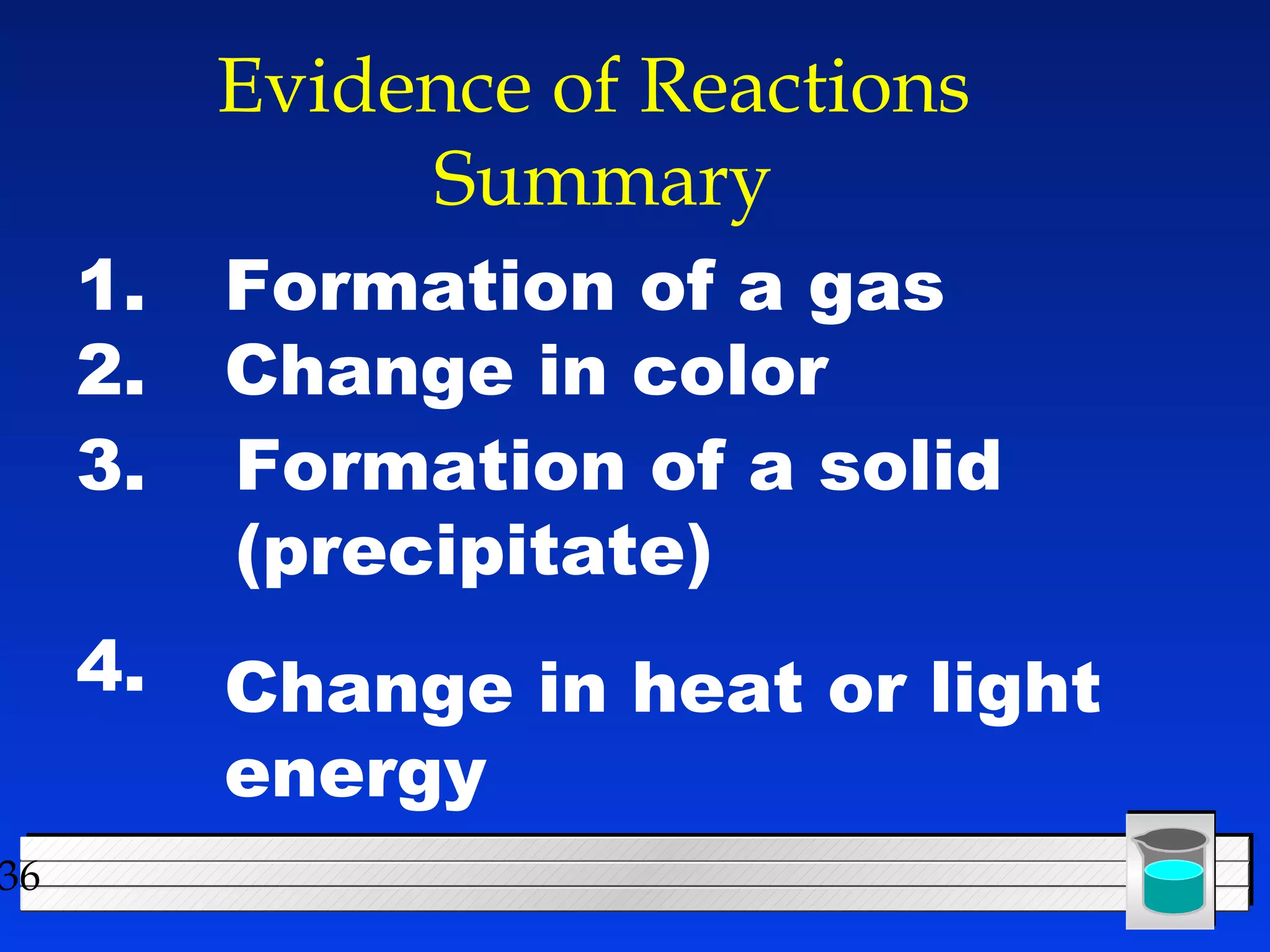Chemical Reaction | PPT | Chemistry | Science
