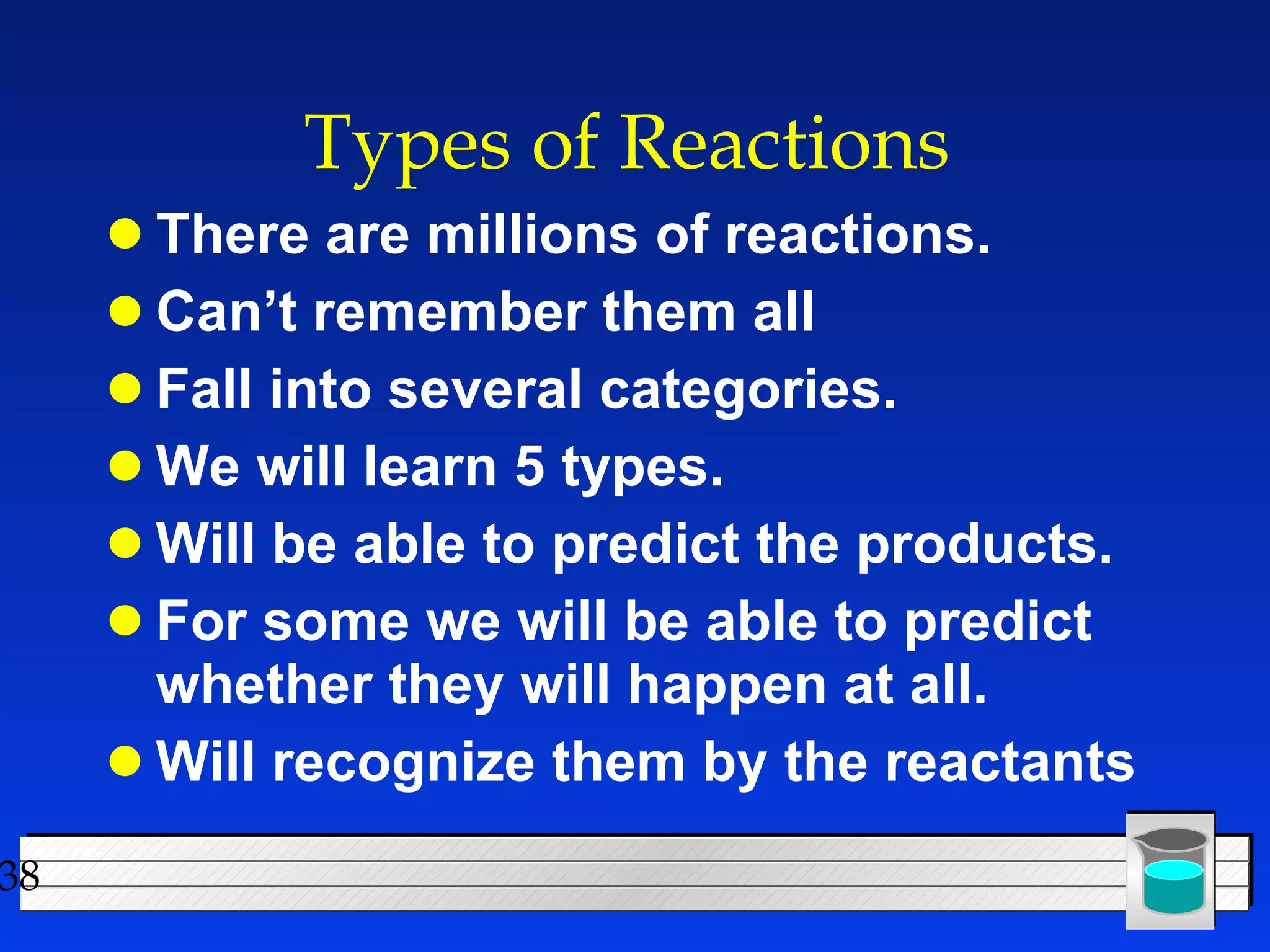 Chemical Reaction | PPT | Chemistry | Science