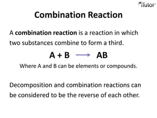 Chemical Reaction | PPTX