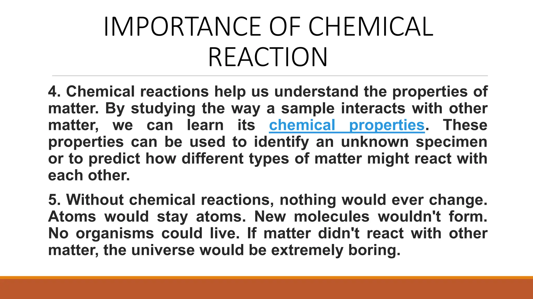 CHEMICAL REACTION for Physical Science.. | PPT