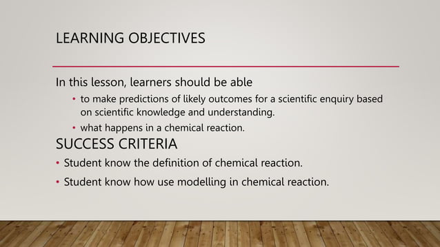 Chemical Reactionfor Year 7 chemistry.pptx | Chemistry | Science