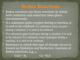 Chemical Reaction and equations, Class 10 CBSE | PPTX