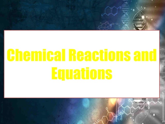chemical reaction.pptx PHYSICAL SCIENCE GRADE 11/12 | PPT