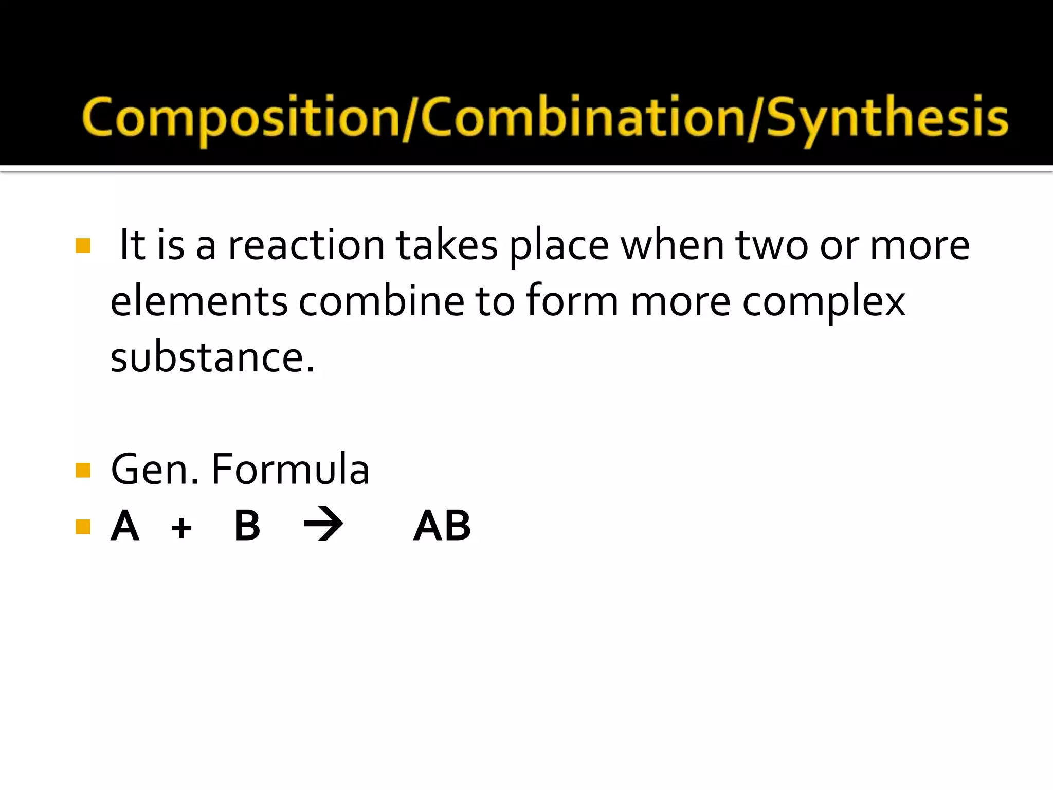 Chemical reaction3 | PPTX