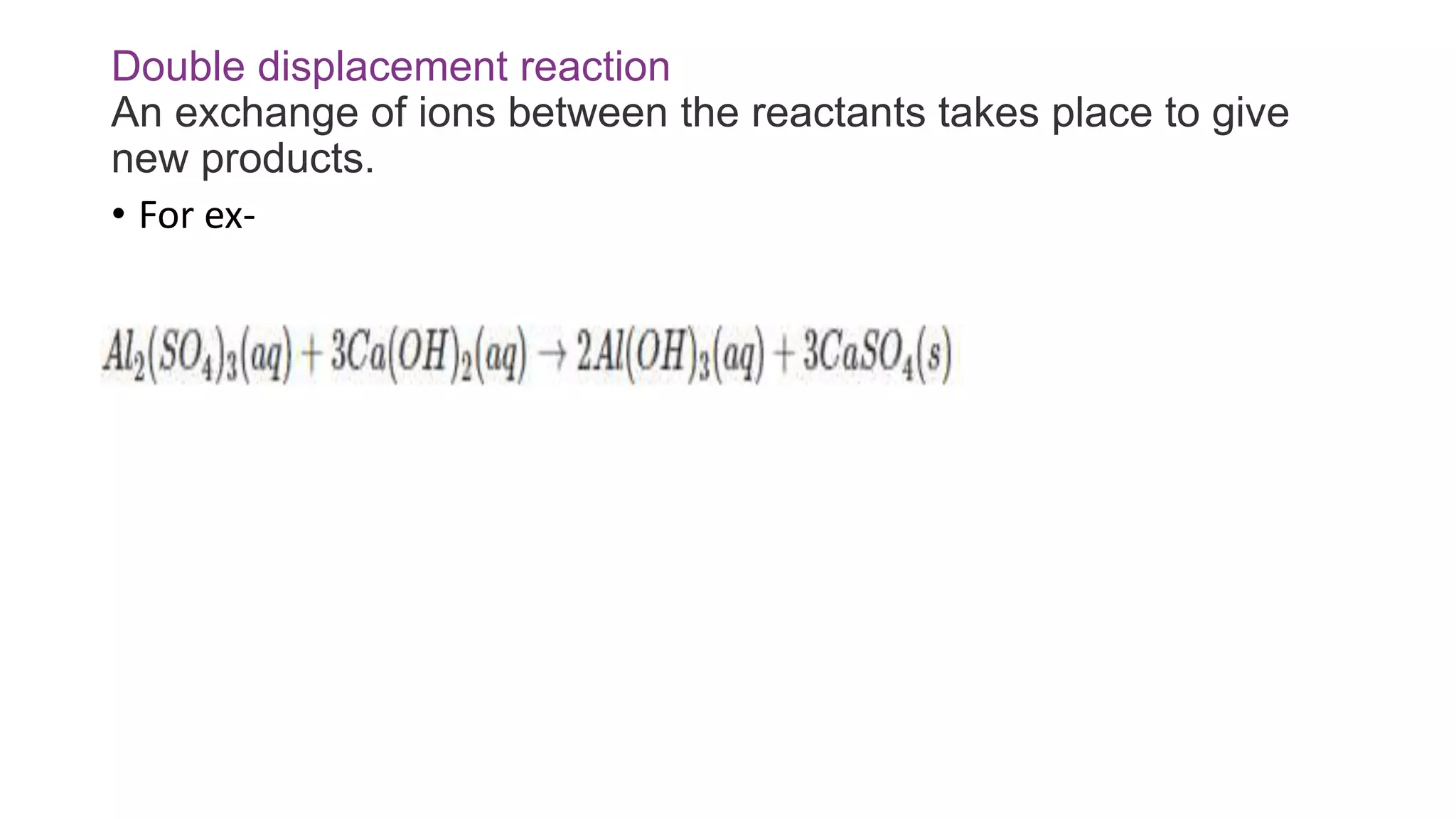 Chemical reaction and equation | PPTX | Chemistry | Science