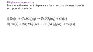 Chemical reaction and equation | PPTX | Chemistry | Science