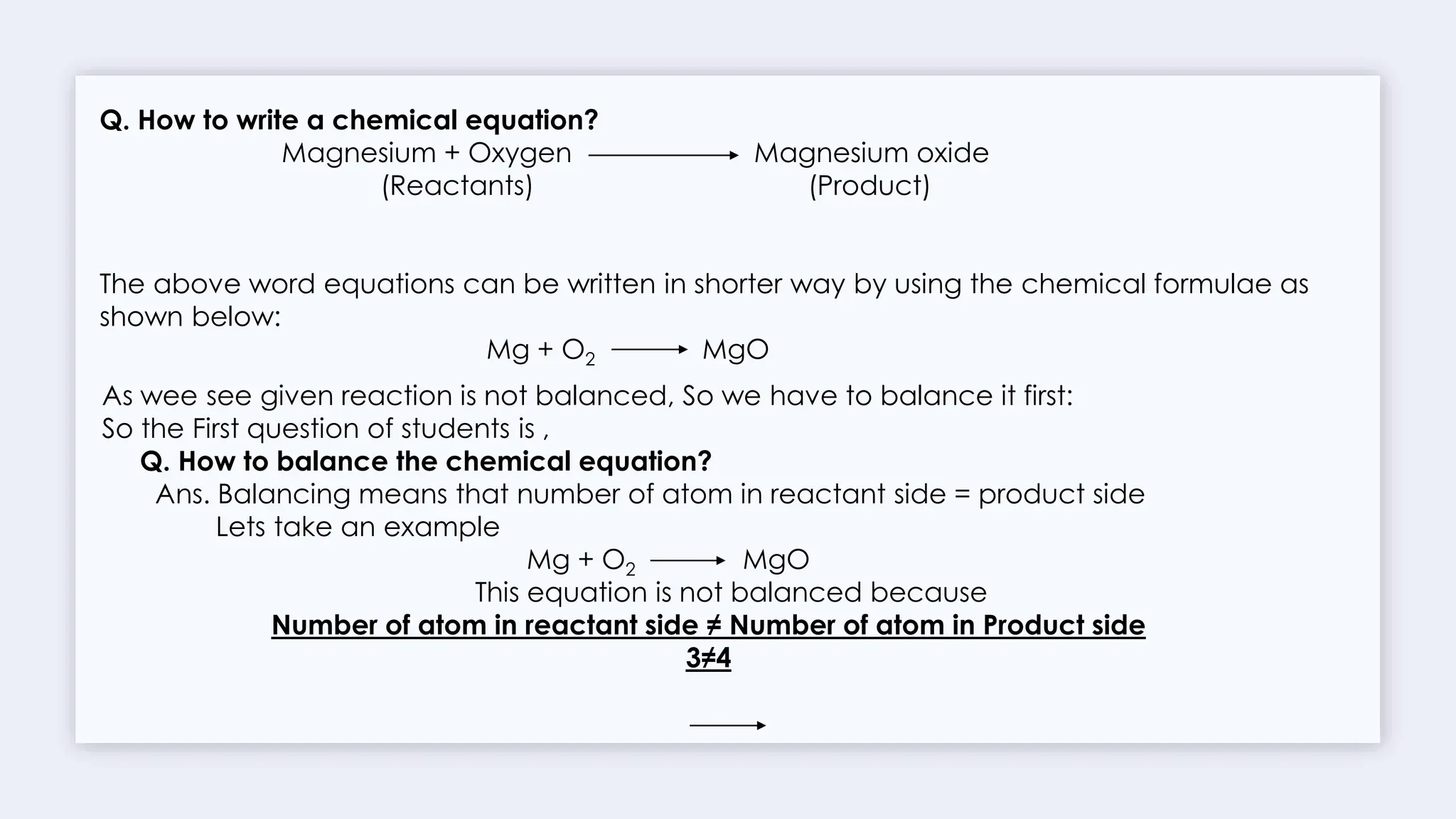 Chemical reaction and equation.pdf class 10 | PDF