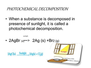 Chemical reaction and equation class x | PPTX