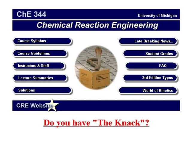 Chemical reaction engineering | PPT | Mechanical and Industrial ...