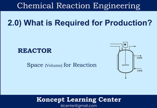 Chemical reaction engineering | PPTX