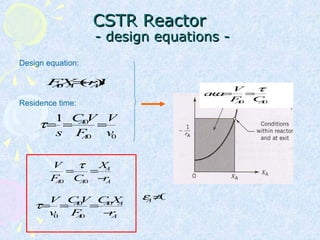 Chemical reaction engineering | PPT