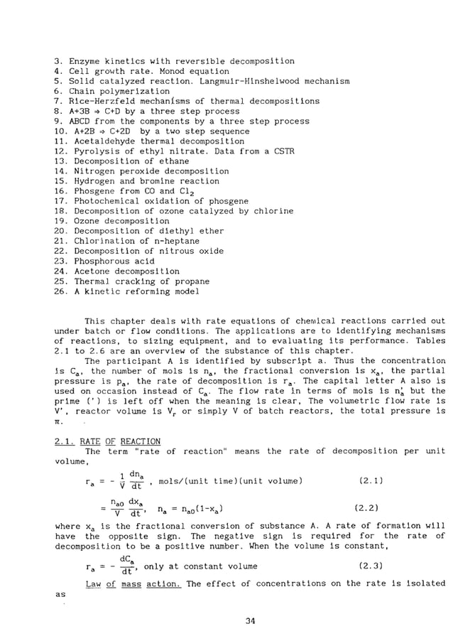 Chemical reaction engineering handbook of solved problems | PDF