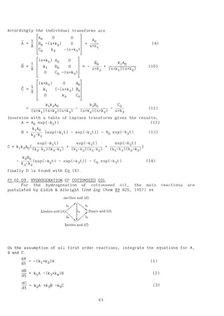 Chemical reaction engineering handbook of solved problems | PDF