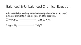 Chemical Reaction & Equation class 10.pptx