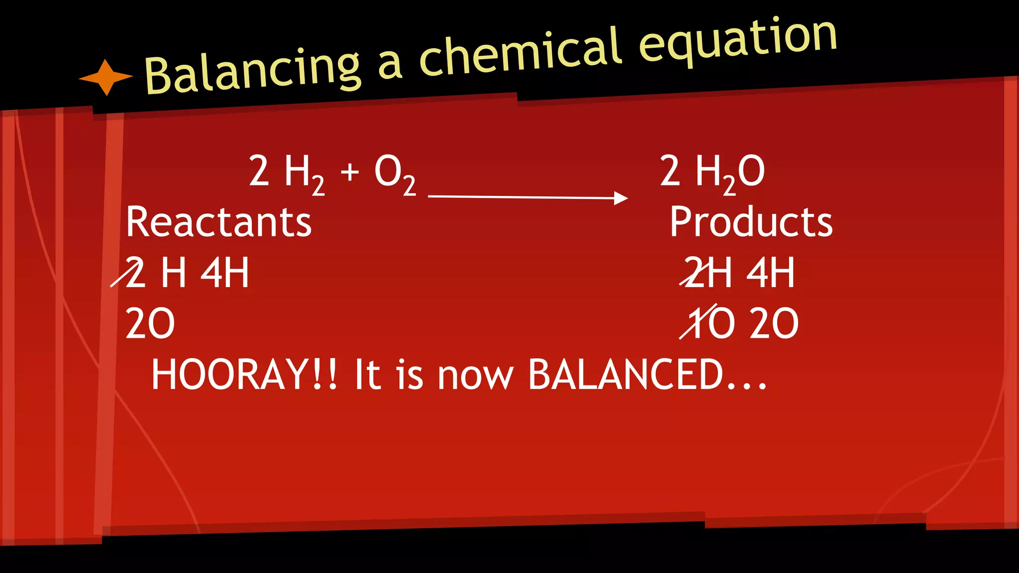 Chemical reaction lesson presentation grade eight | PPTX