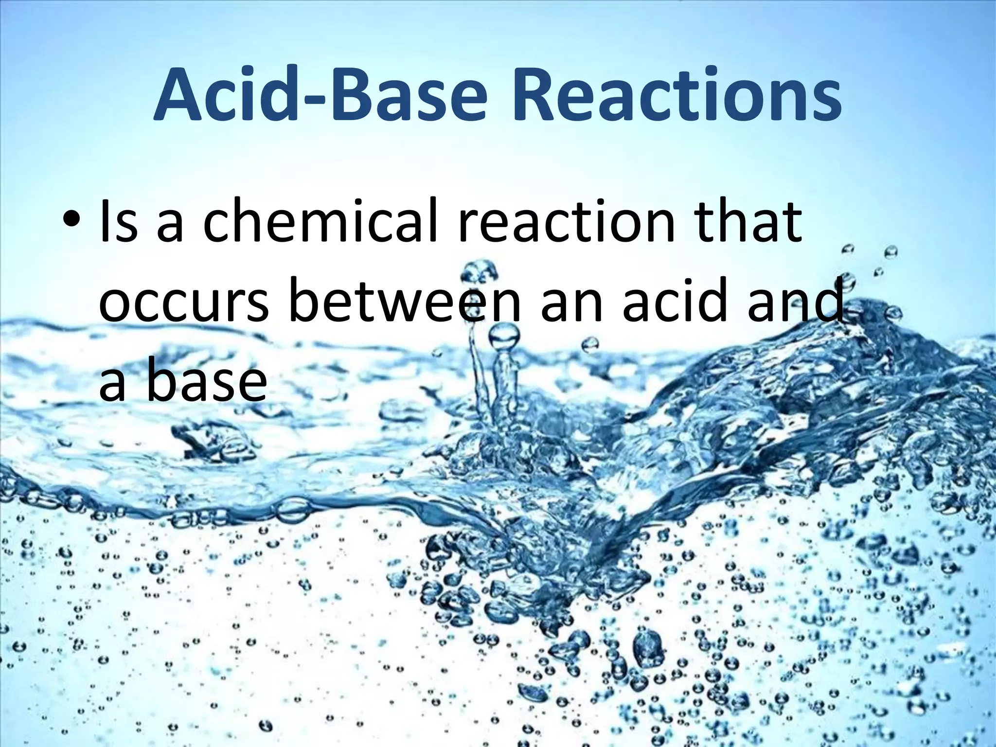 Chemical reaction occurring in water (dadiq) | PDF